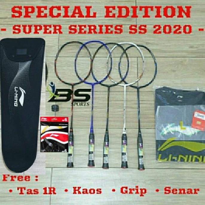 Jual RAKET BADMINTON LINING SUPER SERIES 2020 SS 2020 ORIGINAL 100% ...