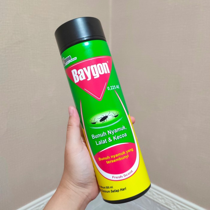 Jual botol minum custom baygon black tumbler custom unik kado unik ...