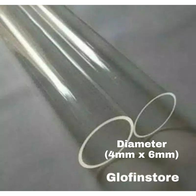 Jual Pipa Acrylic Diameter 4Mm X 6Mm Panjang 2Meter | Shopee Indonesia