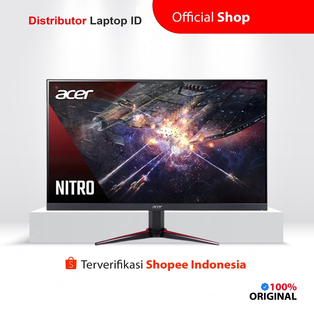 Jual MONITOR ACER NITRO VG240Y - MONITOR GAMING 24 Inch [ FHD 75Hz 1ms ...