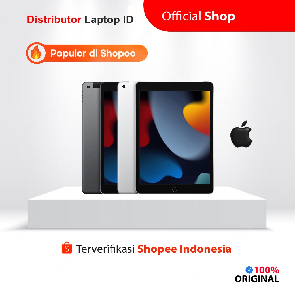 Jual iPad 9 2021 Gen 9th -10,2 inch Wi-Fi Only | Shopee Indonesia