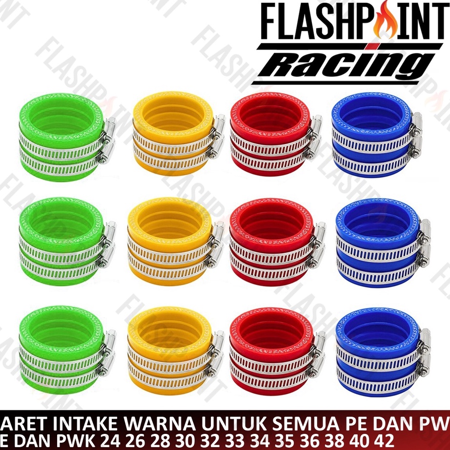 Jual LTI001 (BISA COD) KARET INTAKE ANTI PANAS ANTI MINYAK PE PWK PWL PWM KARBU STANDARD 24 26 ...