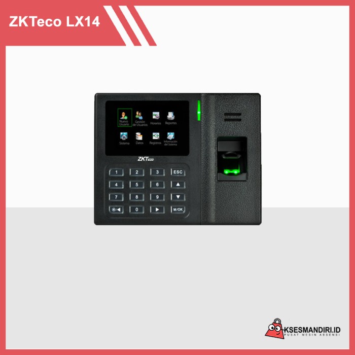 Jual ZKTeco Mesin Absensi Sidik Jari Fingerprint LX14 USB SSR Function | Shopee Indonesia