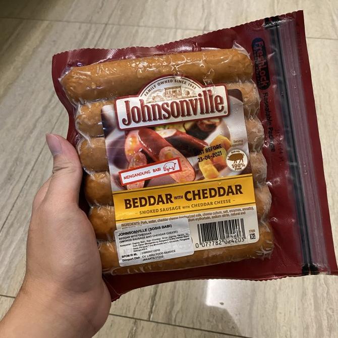 Jual sosis babi johnsonville beddar cheddar (keju) | Shopee Indonesia