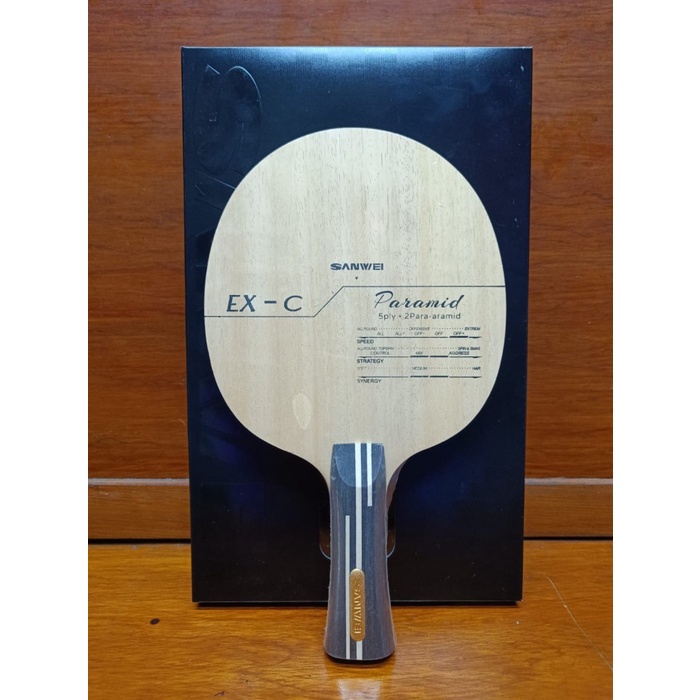 Jual [ORI] Kayu Bet Pingpong Tenis Meja Sanwei Paramid Fl Original Bisa Sameday | Shopee Indonesia