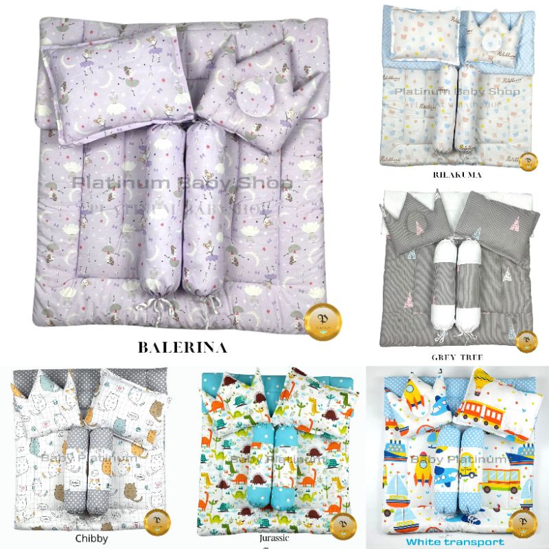 Jual Bed Cover Bayi Set Lengkap Selimut Cover Bantal Guling Alas Tidur ...