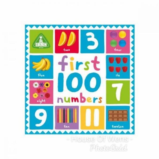 Jual TER-UPDATE ELC MY FIRST 100 NUMBERS BOOK - BUKU EDUKASI ANAK ...