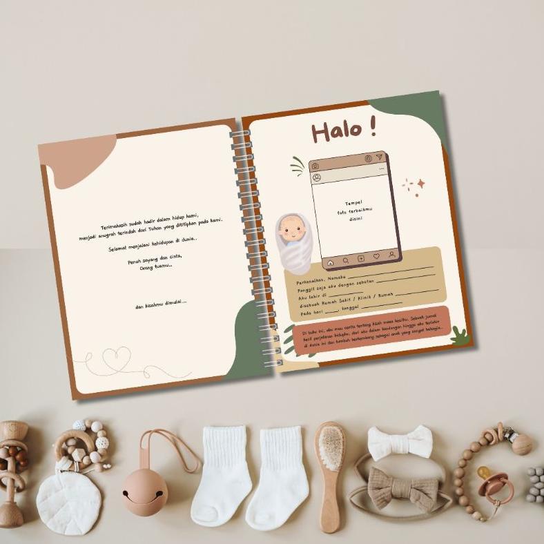 Jual Promo Baby Journal Book - Kisah Perjalanan Kecilku - Launching ...
