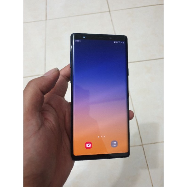 Jual SAMSUNG GALAXY NOTE 9 OCEAN BLUE 6/128 (Second) | Shopee Indonesia