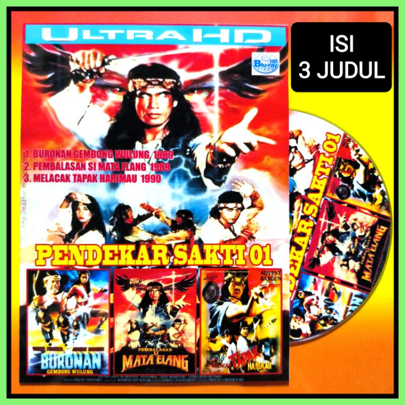 Jual Kaset Film Indonesia BURONAN GEMBONG WULUNG- PEMBALASAN SI MATA ...