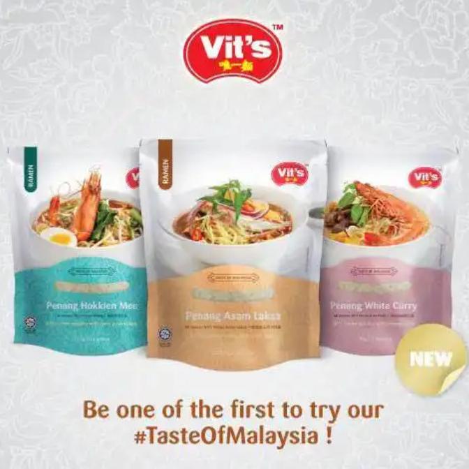 Jual ```````] Vit's Ramen Noodle Taste of Malaysia - Penang flavor 2 ...