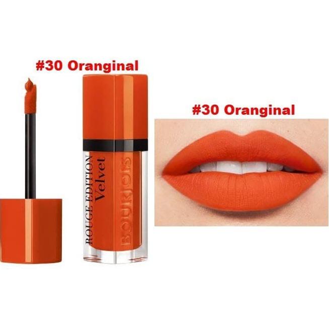 Jual Bourjois Rouge Edition Velvet 30 Oranginal Shopee Indonesia