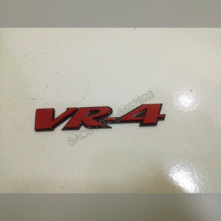 Jual PROMOSI EMBLEM VR4 RED LOGO UNTUK MITSUBISHI GALLANT | Shopee ...