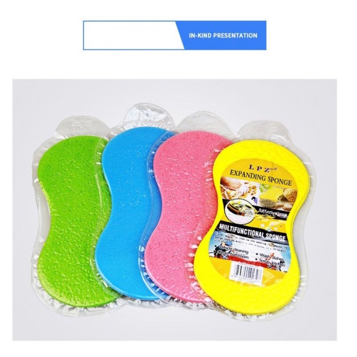Jual Sponge Busa Expanding Jumbo Cuci Mobil Motor Piring Magic Spons ...