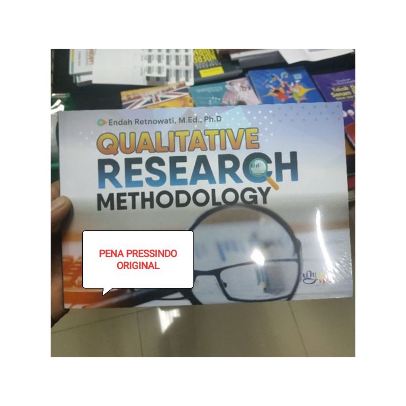 Jual BUKU QUALITATIVE RESEARCH METHODOLOGY - ENDAH RETNOWATI | Shopee Indonesia