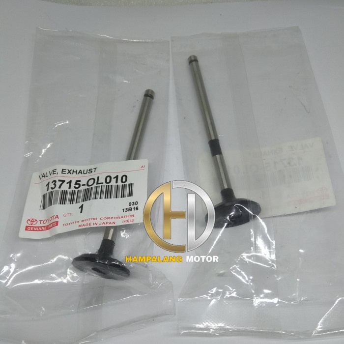 Jual New Valve Ex Toyota Hilux 25 2Kd Bagian Ex Kode Am174 | Shopee ...
