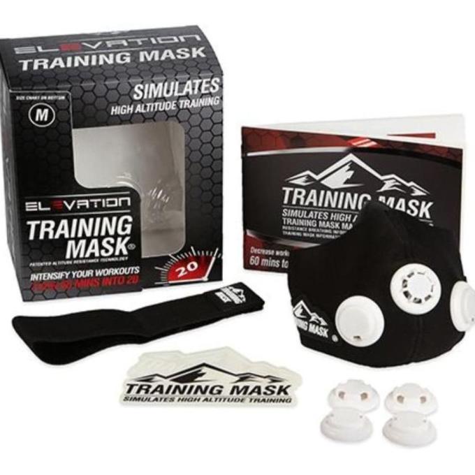 Jual Elevation Training Mask 2.0, Olahraga Berat, Jogging, Fitness, Gym ...