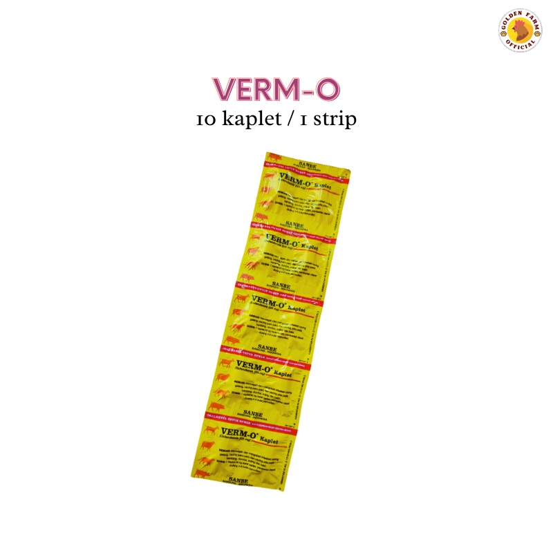 Jual VERM O 10 Kaplet - Obat Cacing Kambing Domba Babi Sapi Kerbau ...
