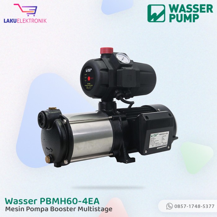 Jual Mesin Pompa Air Multistage Centrifugal Booster Pump Wasser PBMH 60 ...