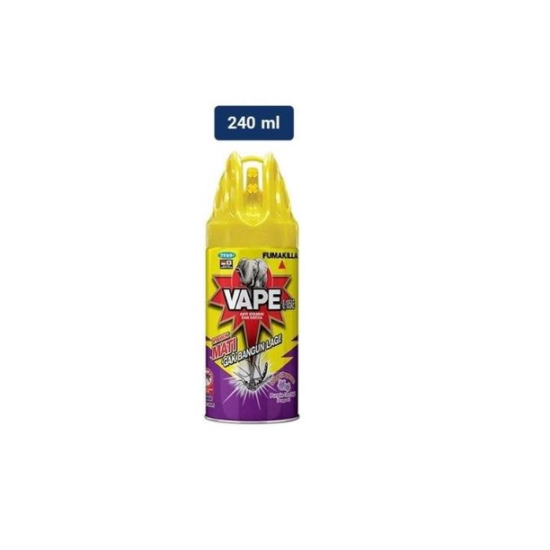 Jual Vape Fumakilla Anti Nyamuk Semprot Purple Orchid 240 Ml | Shopee ...