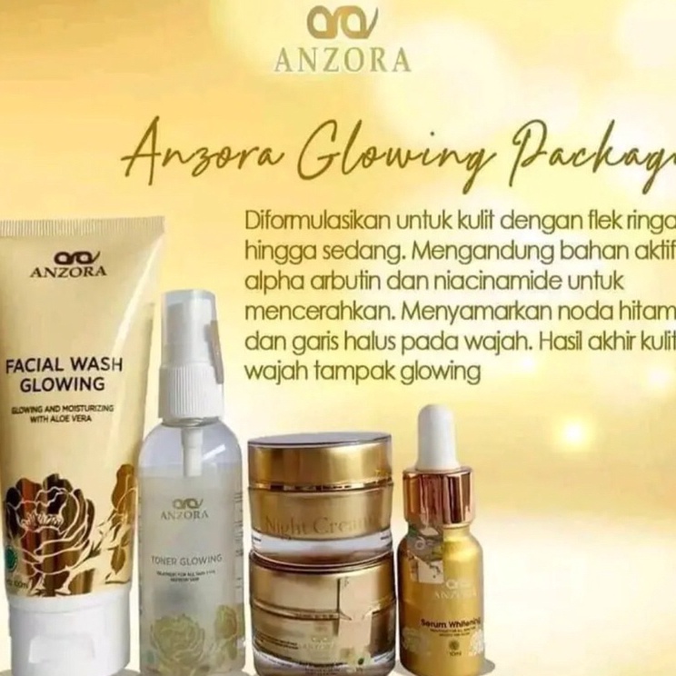 Jual Mau Hemat?Tt0T4 Paket Anzora Glowing | Shopee Indonesia