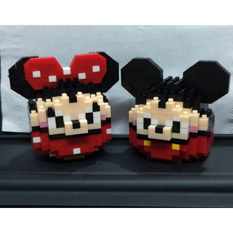 Jual Mickey n Minnie Damo Egg Block/Nano Brick sudah terbuat tinggal di ...