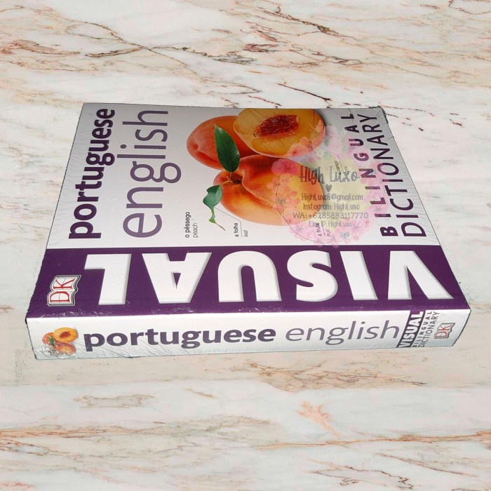 Jual MUST HAVE!! KAMUS PORTUGIS INGGRIS BERGAMBAR PORTUGUESE ENGLISH ...