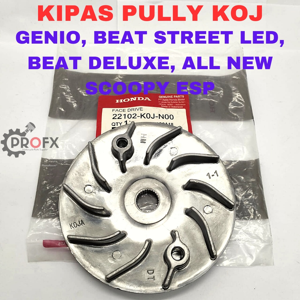 Jual KIPAS RUMAH ROLLER KOJ HONDA GENIO BEAT STREET LED BEAT DELUXE ALL NEW SCOOPY ESP KUALITAS ...