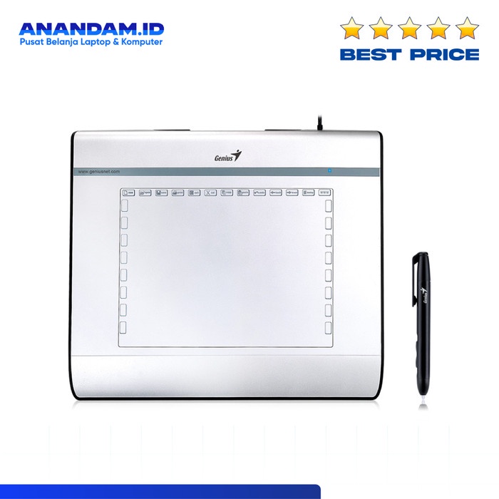 Jual Genius EasyPen i608 6” X 8” Stylus Graphic Drawing Pen Tablet | Shopee Indonesia