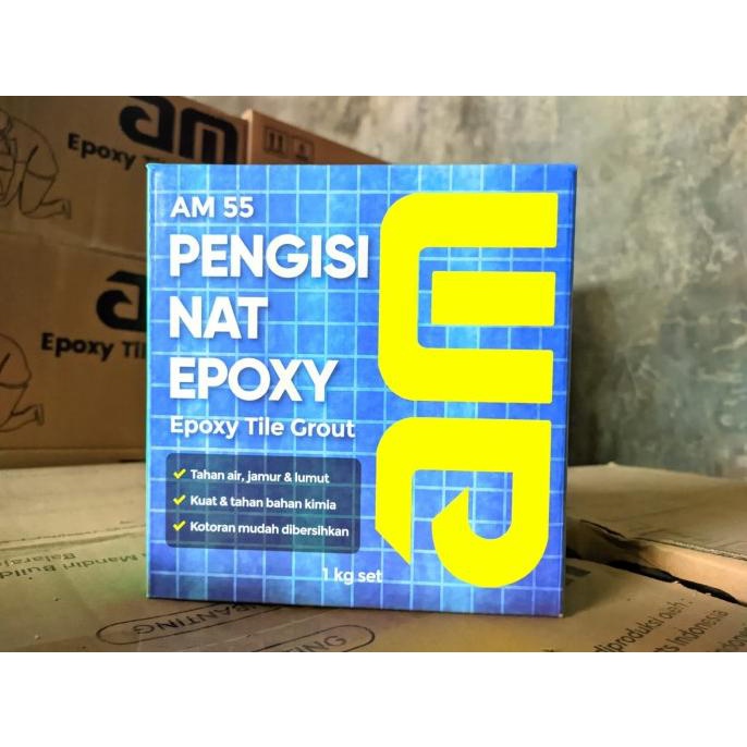 Jual AM 55 TILE GROUT EPOXY / AM 55 NAT KERAMIK GRANIT EPOXY RESIN ...
