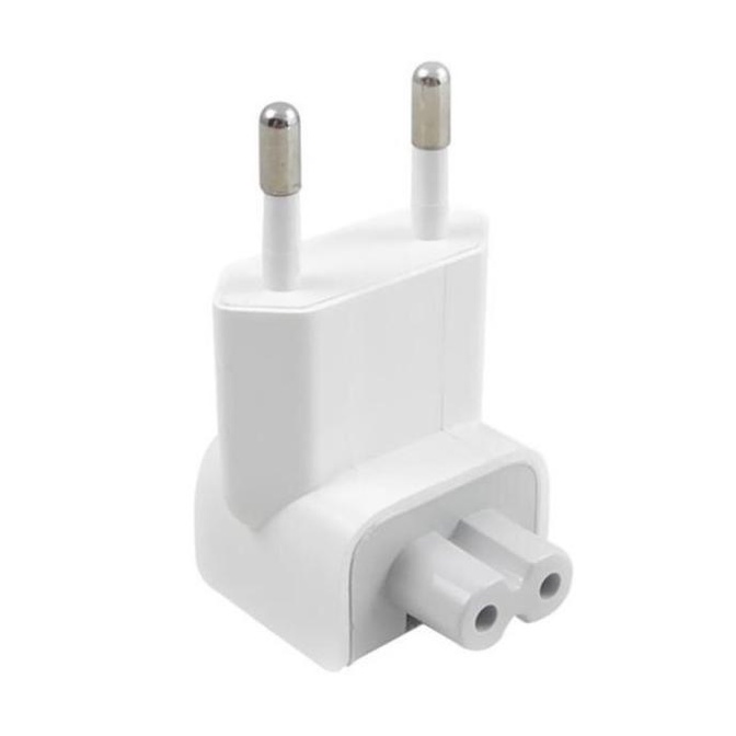 Jual Kepala Colokan Kaki 2 EU AC PLUG Steker Adapter Magsafe Ipad ...