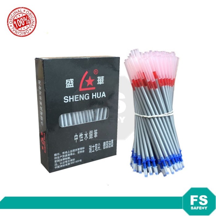 Jual Pulpen Sheng Hua Silver Pen Penanda Pola Tinta Perak Tulis Kain ...