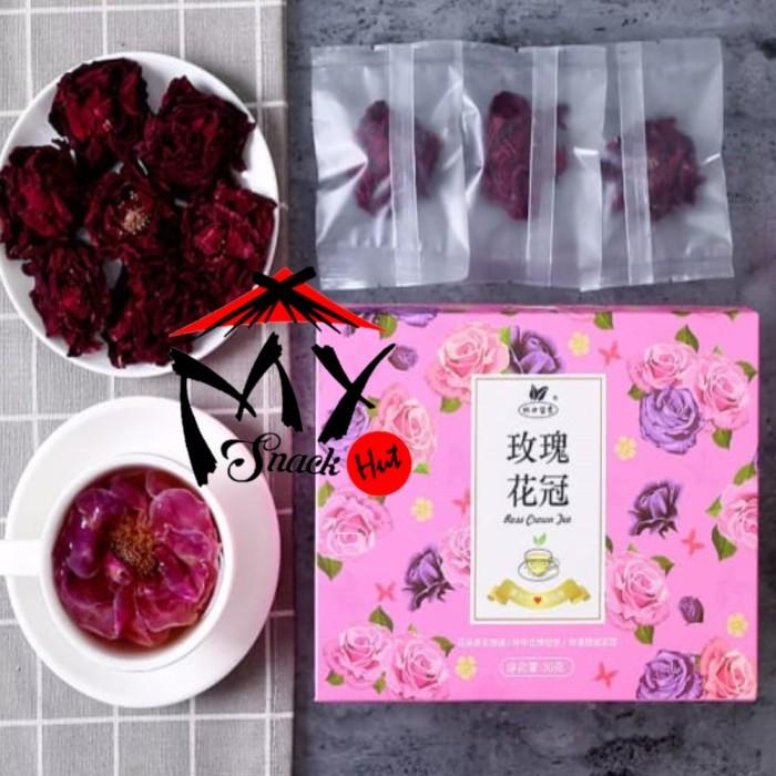 Jual TEH BUNGA MAWAR MAHKOTA SACHET - ROSE CROWN FLOWER TEA - COROLLA ...