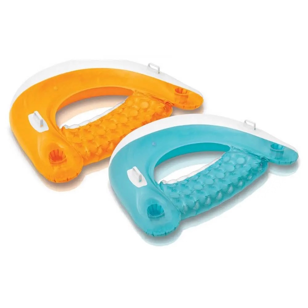 Jual Intex Sit n Float Inflatable Lounge Matras Kursi Relaksasi Pelam ...