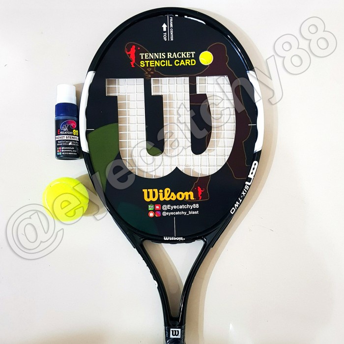 Jual CETAKAN RAKET / LOGO RAKET / STENCIL CARD TENIS - ART KARTON ...