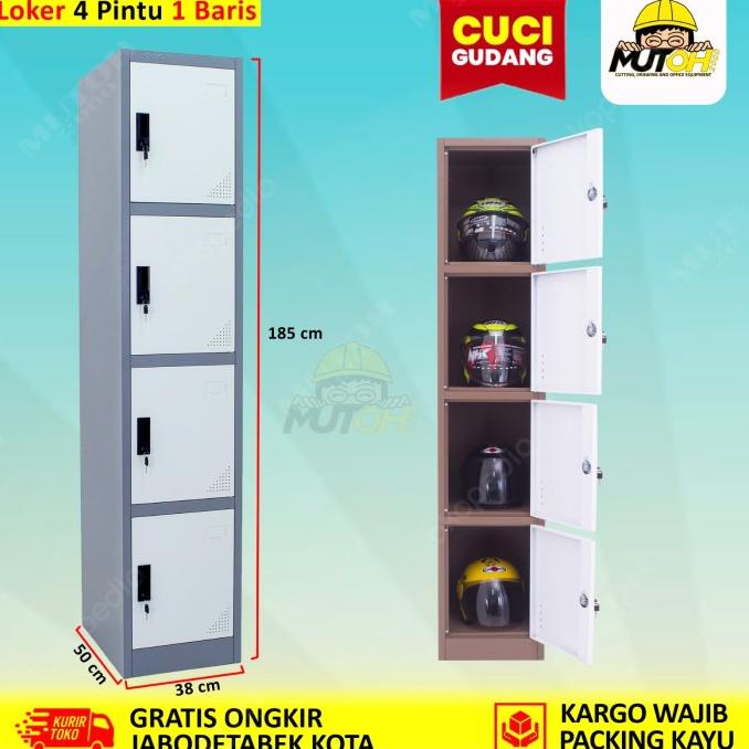 Jual *****] Loker 4 pintu Loker besi 4 pintu Locker 4 pintu Locker besi ...