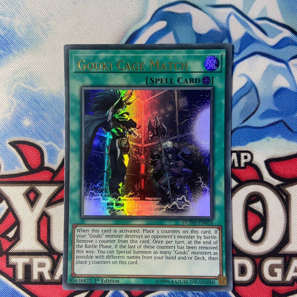 Jual yugioh gouki cage match DUPO ultra rare 1st original | Shopee Indonesia