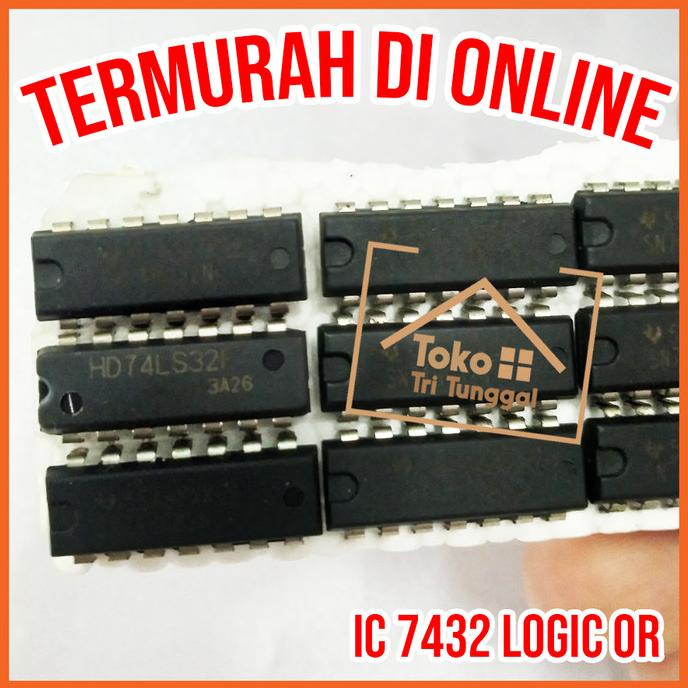 Jual Buruan serbu] IC 7432 Logic OR Mikrokontroller Komponen Elektronika | Shopee Indonesia