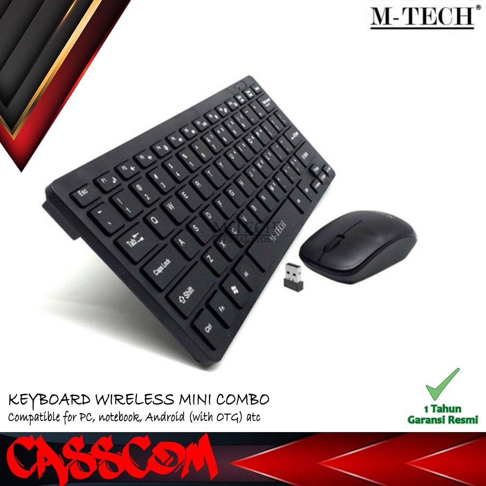 Jual M-Tech Keyboard Ni Mouse Wireless Combo Stk03 Mtech 2.4Ghz ...
