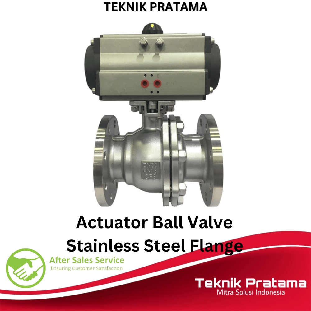 Jual Actuator Ball Valve WCB Flange ANSI 150 Double Acting 3 Inch | Shopee Indonesia