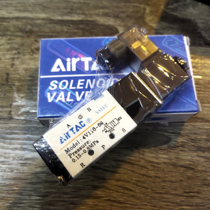 Jual SOLENOID VALVE 4V110-06 DC 24 VOLT / SOLENOID VALVE AIRTAC VOLT DC 24 | Shopee Indonesia