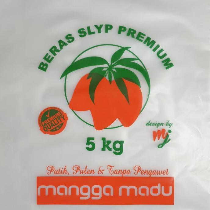 Jual cusss order] Plastik Beras Cap Mangga Madu 5 kg | Shopee Indonesia