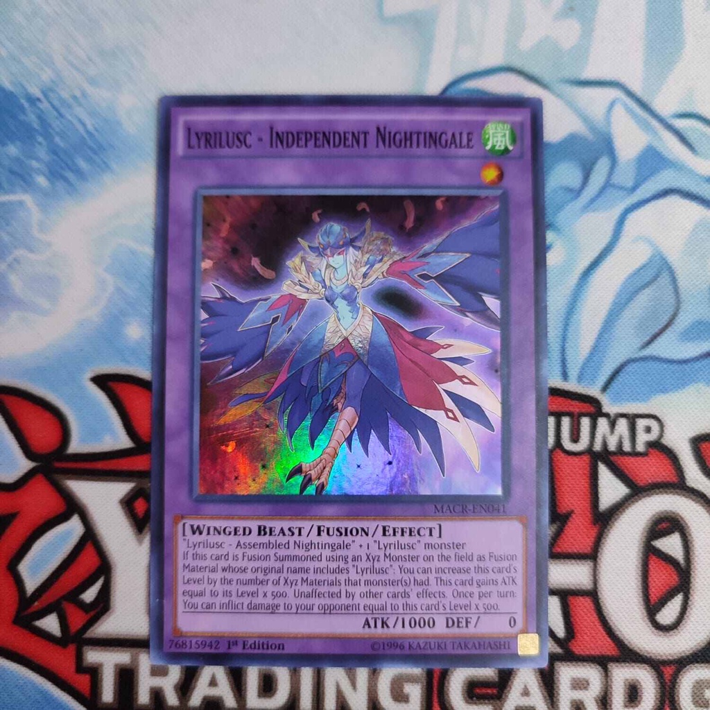 Jual yugioh lyrilusc independent nightingale MACR super rare 1st ...