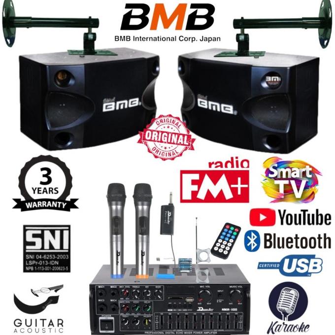 Jual Paket Karaoke Speaker Bmb Cs 252 V System Bluetooth Upgrade ...