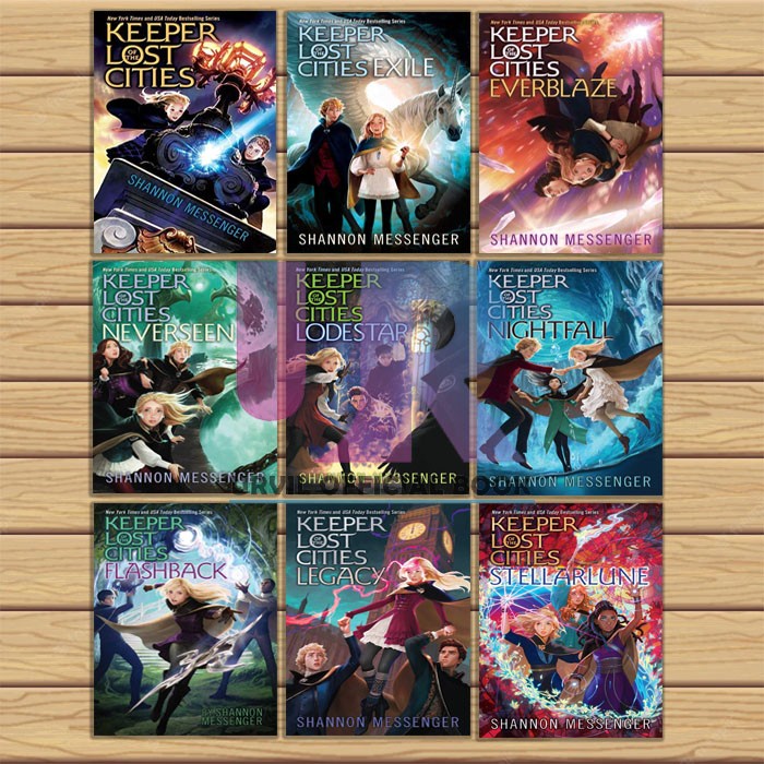 Jual Keeper of the Lost Cities (9 book series) By Shannon Messenger-aj ...