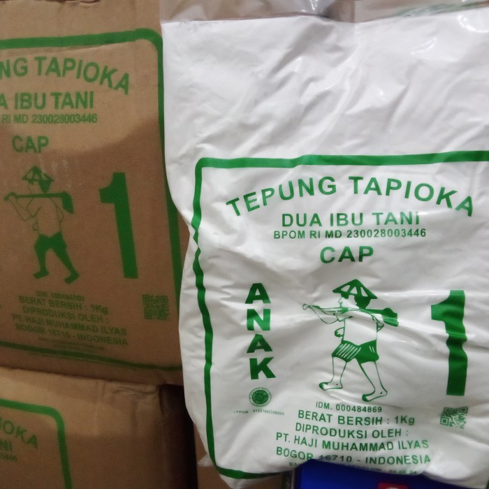 Jual Terlaris Tapioka Sagu Dua Ibu Tani Cap Anak 1 (Dus 10Kg) | Shopee ...