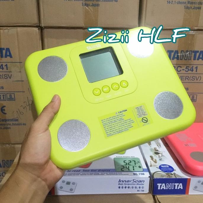 Jual Timbangan badan digital tanita bc 730 pink hijau original | Shopee ...
