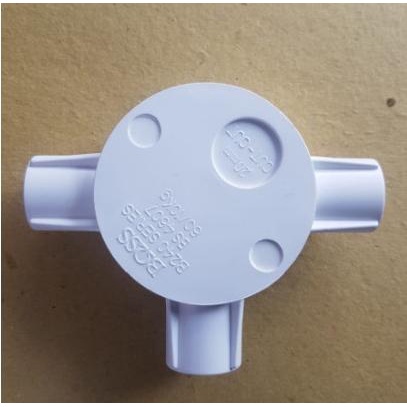 Jual /////] T dus Tee dus Tedus Tee doos T dos Tedos 20mm PUTIH Cabang ...