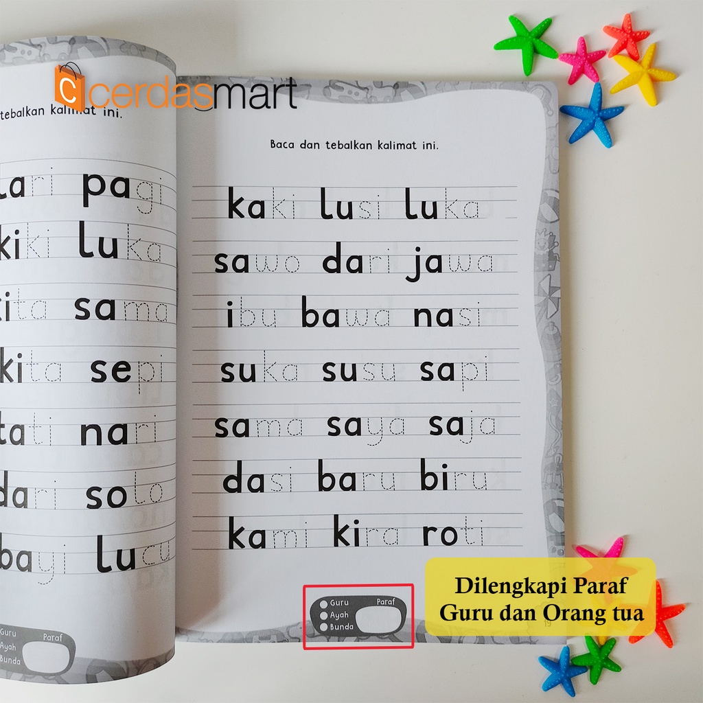 Jual Buku Calistung Siap Masuk Sd Belajar Menulis Huruf Dan Angka ...