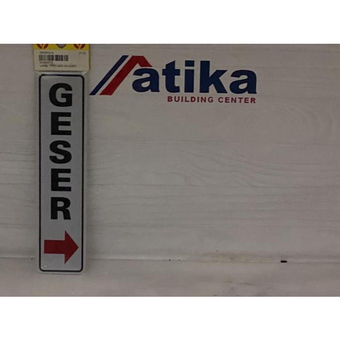 Jual populer] LABEL TYPE LABEL STICKER PINTU LBS3 09 GESER | Shopee ...